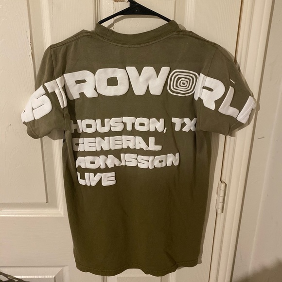 Travis Scott | Shirts | Travis Scott Astroworld Fest Merch 29 Green Sz ...